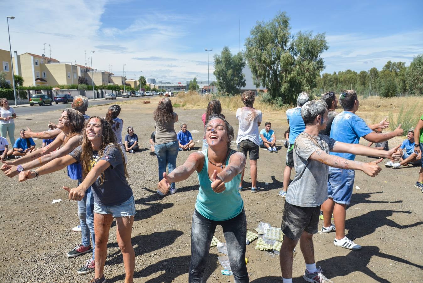 Las novatadas marcan el arranque del curso en el campus de Badajoz - hoy.es