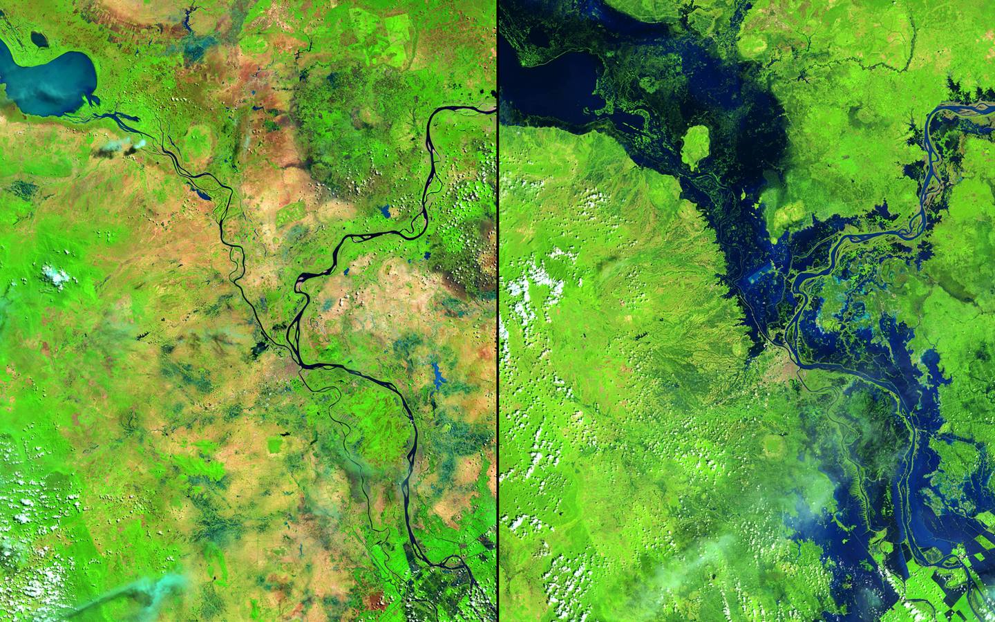 Antes y después en la naturaleza - hoy.es